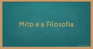 Mito e a Filosofia: origem e principais diferenças - Resumos SÓ ESCOLA